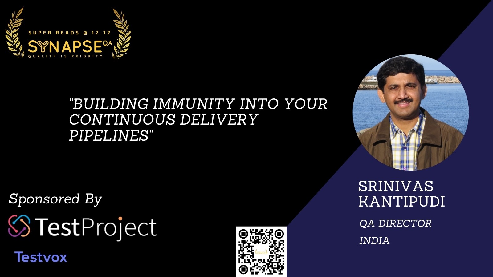 Building Immunity Into Your Continuous Delivery Pipelines | Synapse QA