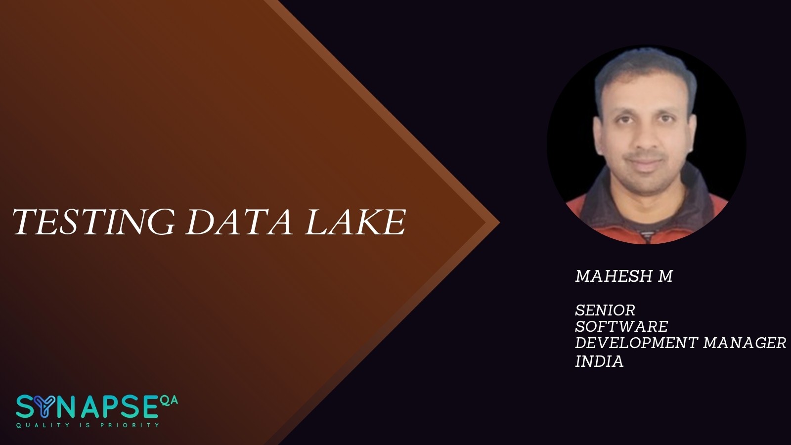 Testing Data Lake Synapse Qa