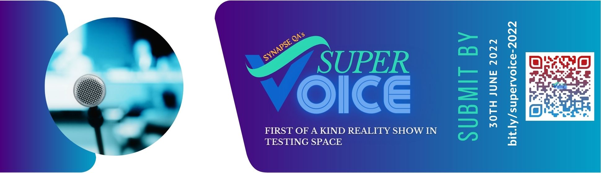 Super Voice – Call for Auditions | Synapse QA